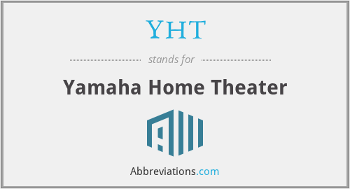 What does YHT stand for?