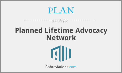 What does PLAN stand for?