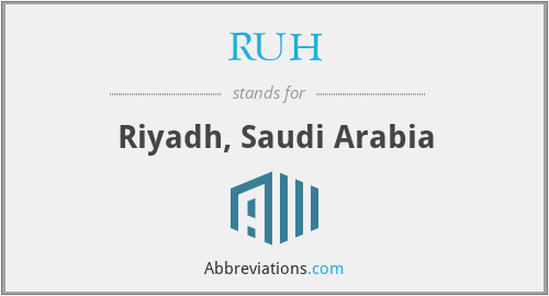 What does RUH stand for?