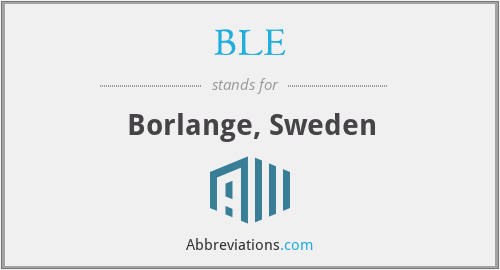 What does BLE stand for?