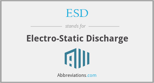 What does ESD stand for?