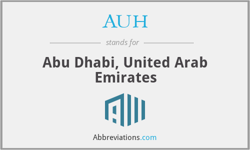 What does AUH stand for?