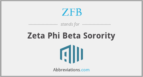 What does ZFB stand for?