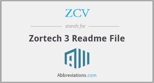 What does ZCV stand for?