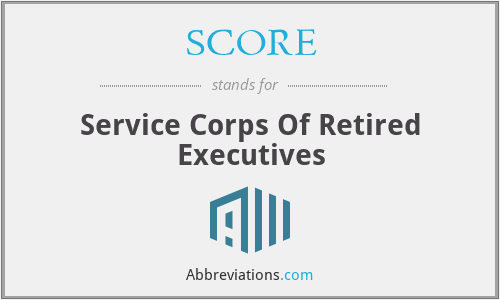 What does SCORE stand for?