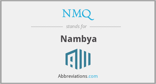 What does NMQ stand for?