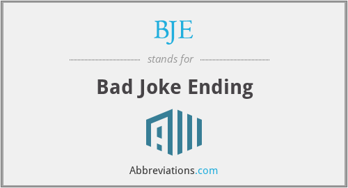 What does BJE stand for?