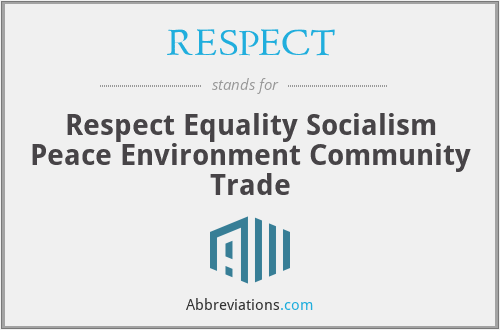 What does RESPECT stand for?