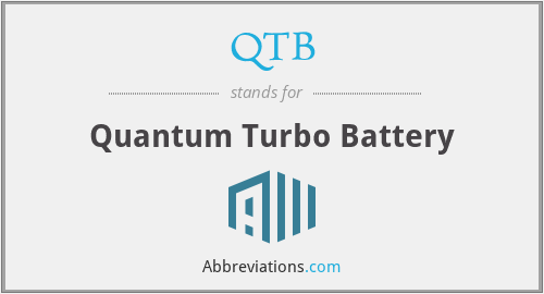 What does QTB stand for?