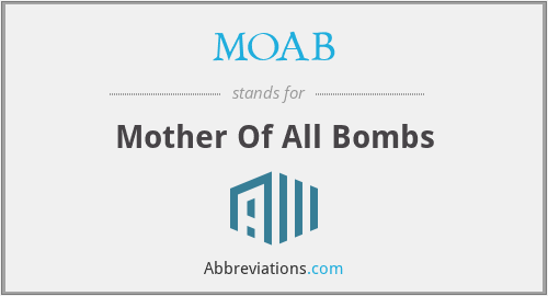 What does MOAB stand for?