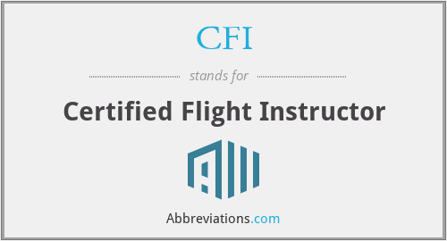What does CFI stand for?