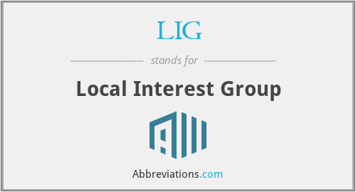 What does LIG stand for?