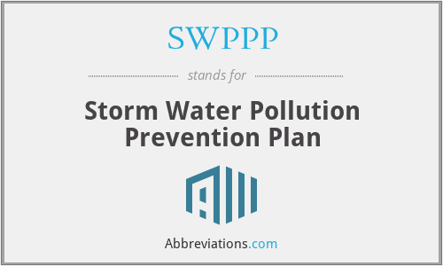 What does SWPPP stand for?