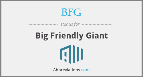 What does BFG stand for?