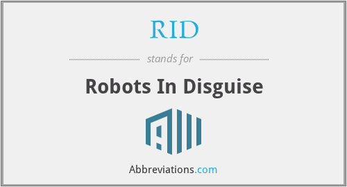 What does RID stand for?