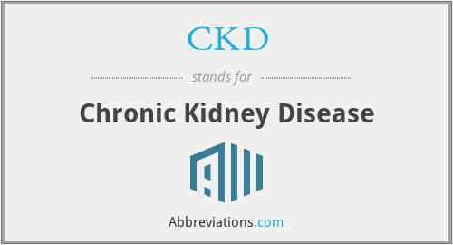 What does CKD stand for?