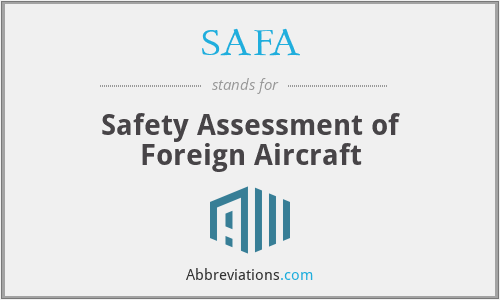 What does SAFA stand for?