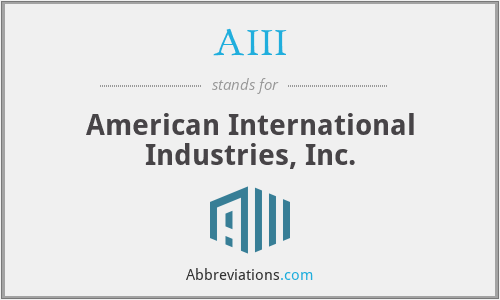What does AIII stand for?