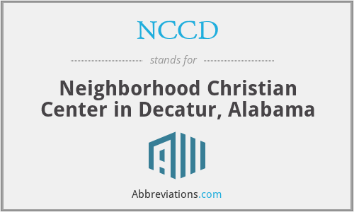 What does NCCD stand for?