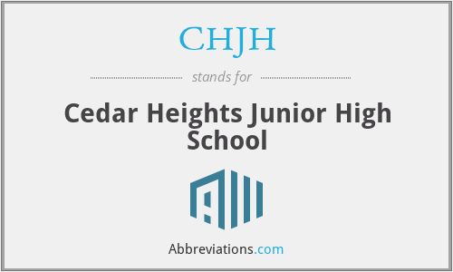 What does CHJH stand for?