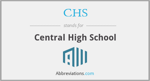 What does CHS stand for?