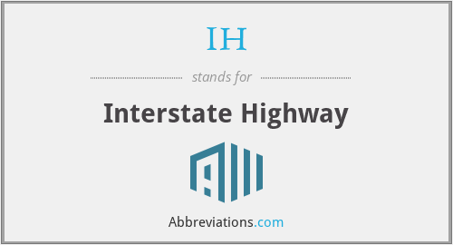 What is the abbreviation for Interstate Highway?
