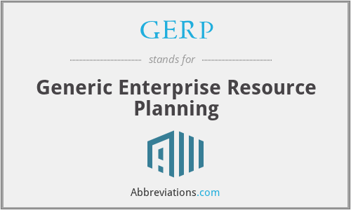 What does GERP stand for?