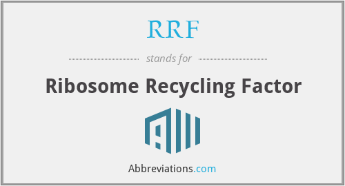 What does RRF stand for?
