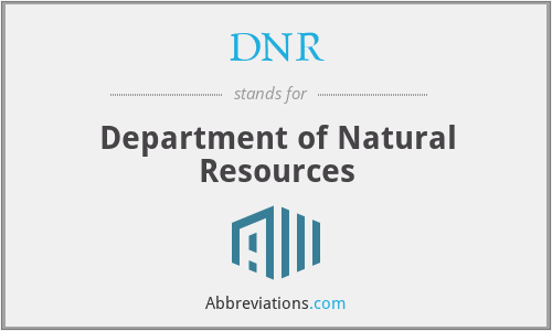 What does DNR stand for?