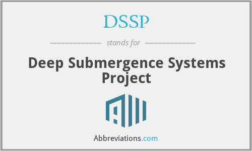 What does DSSP stand for?