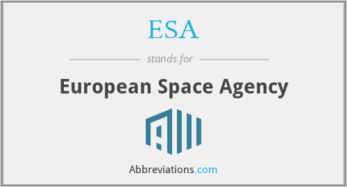 What does ESA stand for?