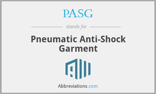 What does PASG stand for?