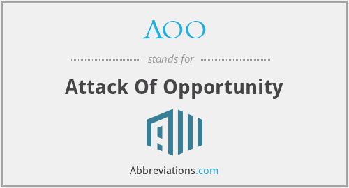 What does AOO stand for?