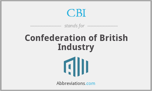 What does CBI stand for?