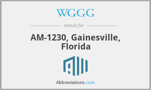 What does WGGG stand for?