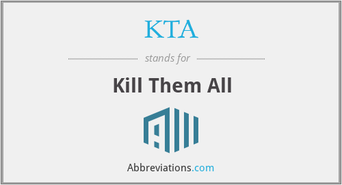What does KTA stand for?