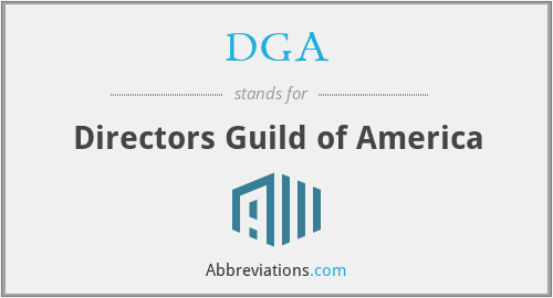 What does DGA stand for?