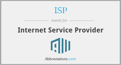 What does ISP stand for?