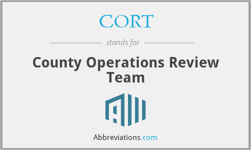 What does CORT stand for?