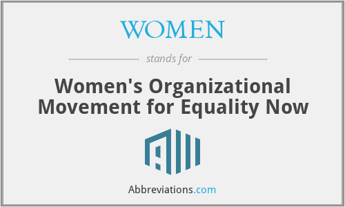 What does WOMEN stand for?