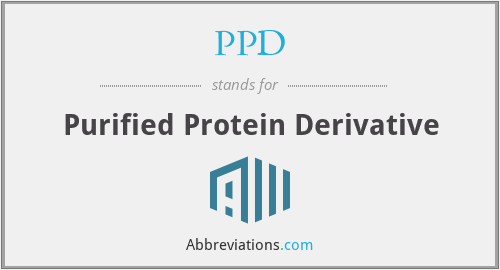 What does PPD stand for?