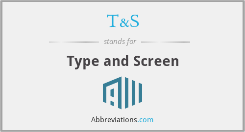 What does T&S stand for?