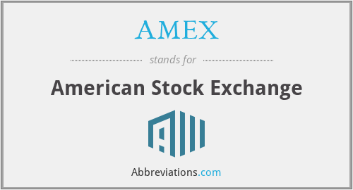 What does AMEX stand for?