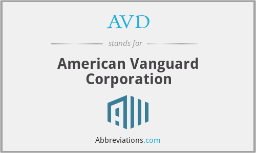 What does AVD stand for?