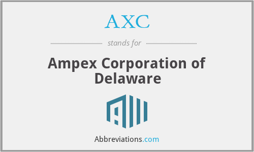 What does AXC stand for?
