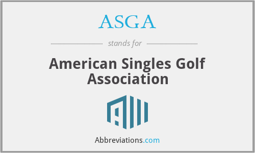 What does ASGA stand for?