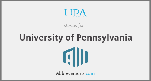 What does UPA stand for?