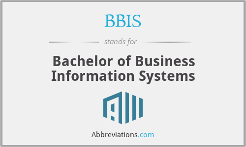 What does BBIS stand for?