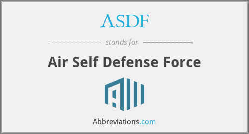 What does ASDF stand for?
