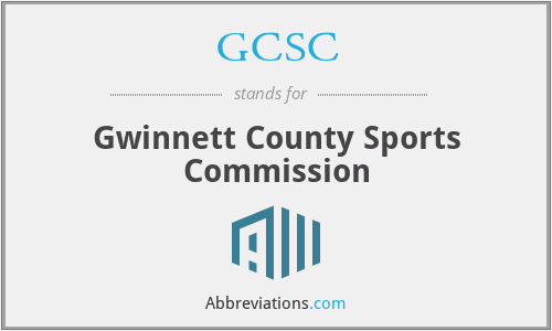 What does GCSC stand for?